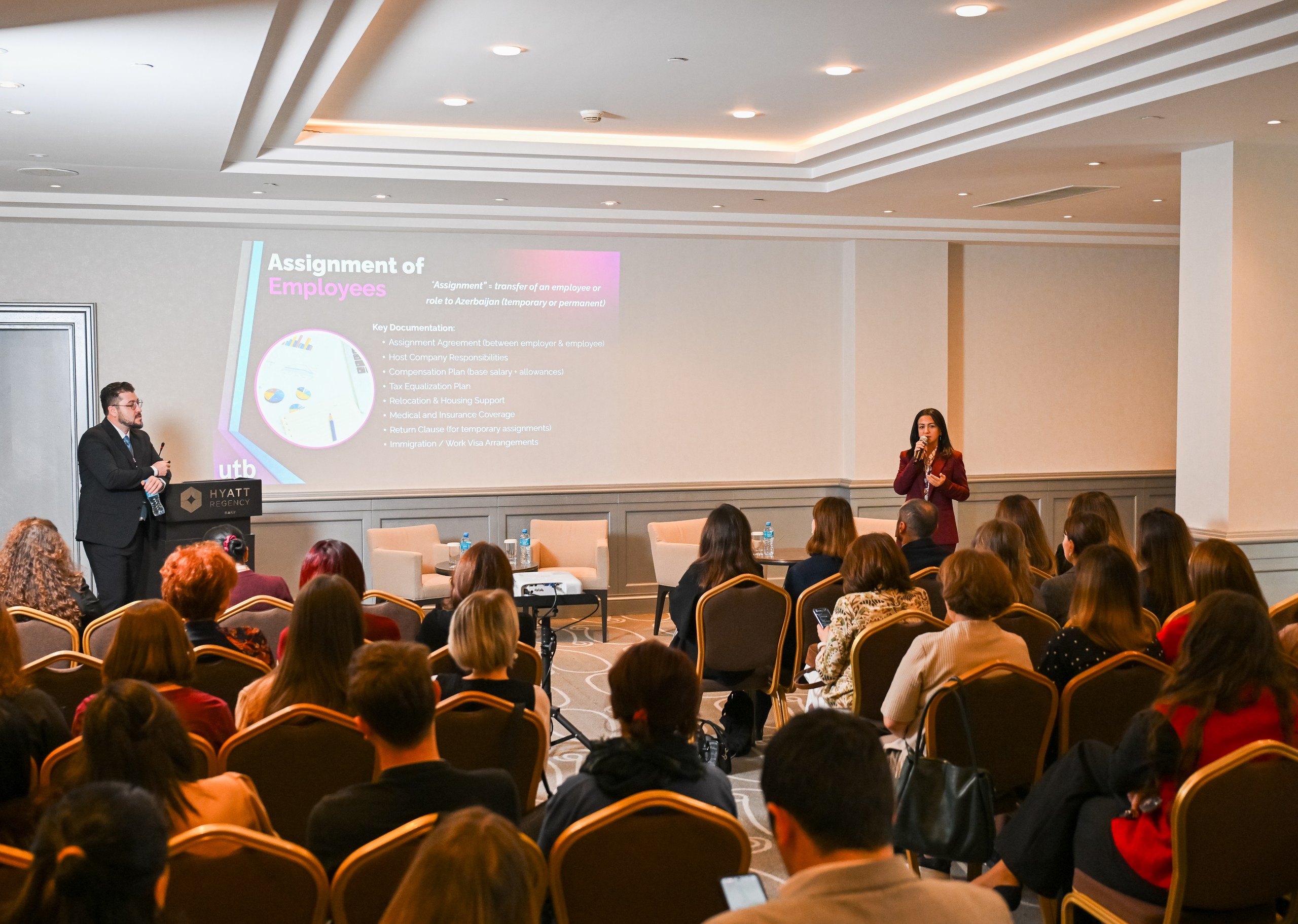 UTB team had the pleasure of contributing to American Chamber of Commerce in Azerbaijan ...